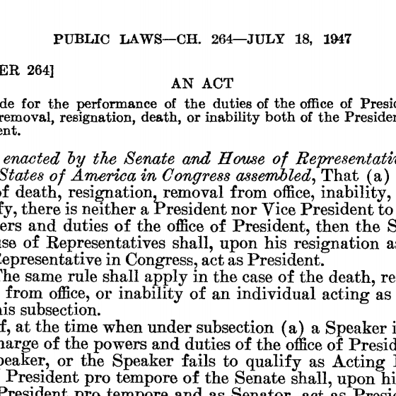 Presidential Succession During the Johnson Administration - LBJ Library